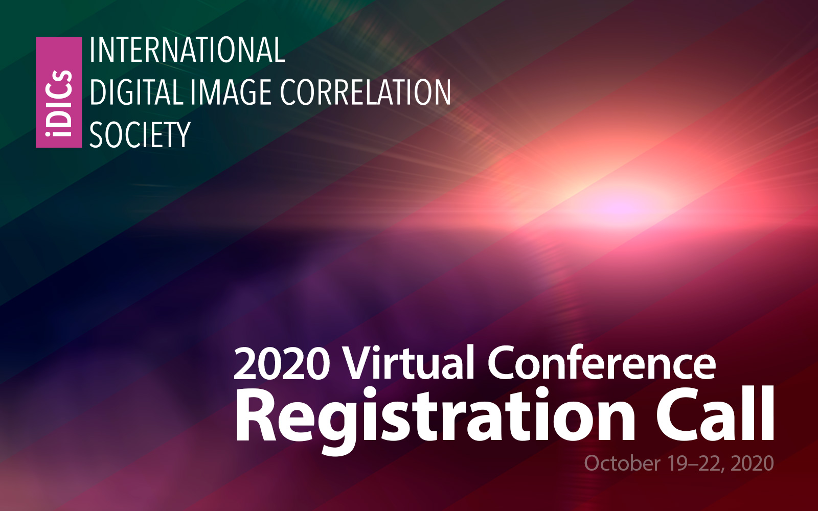 iDICs 2020 Virtual Conference Registration Call | Hadland Imaging