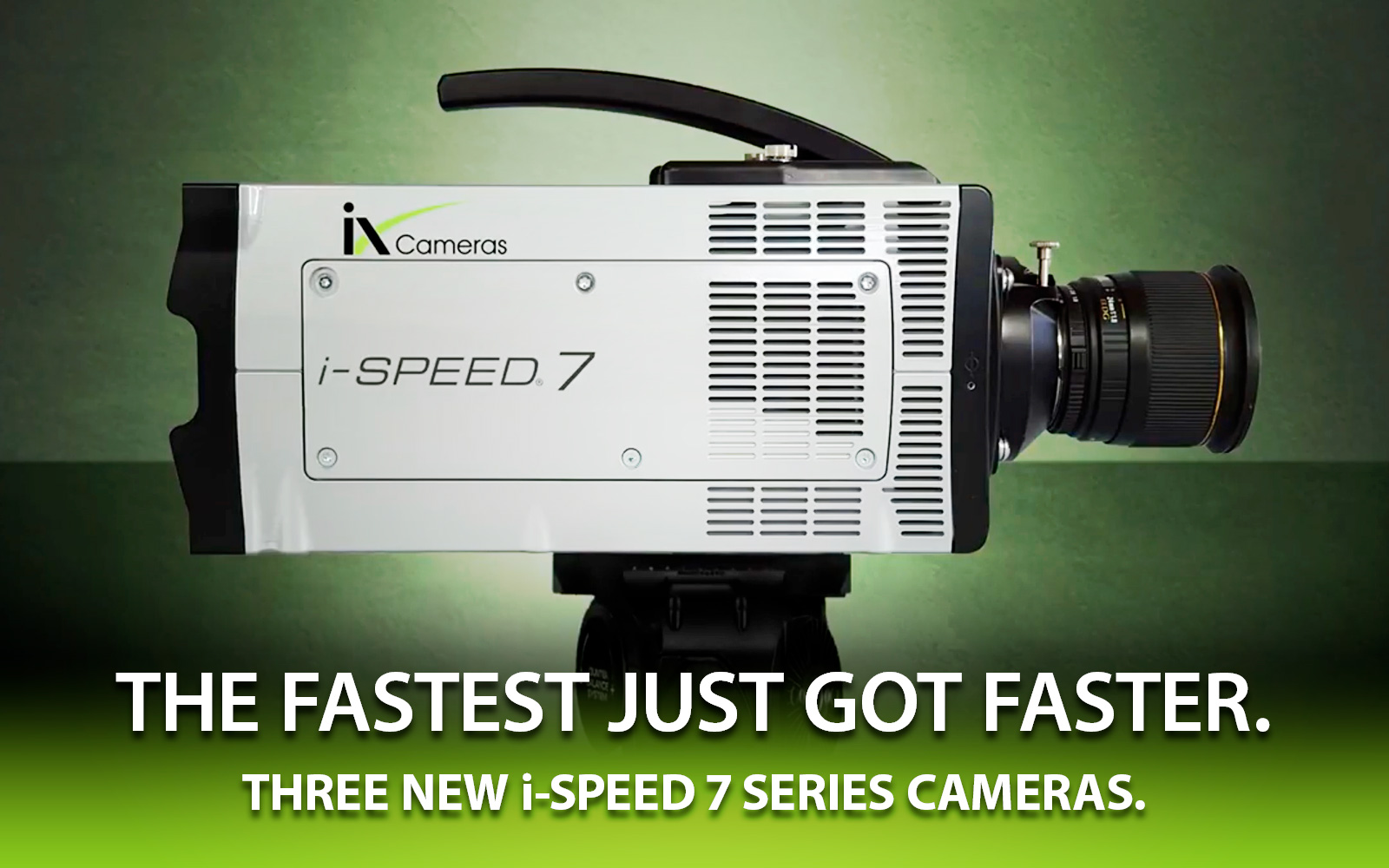 New i-SPEED 7 Series Cameras for 2021 | Hadland Imaging