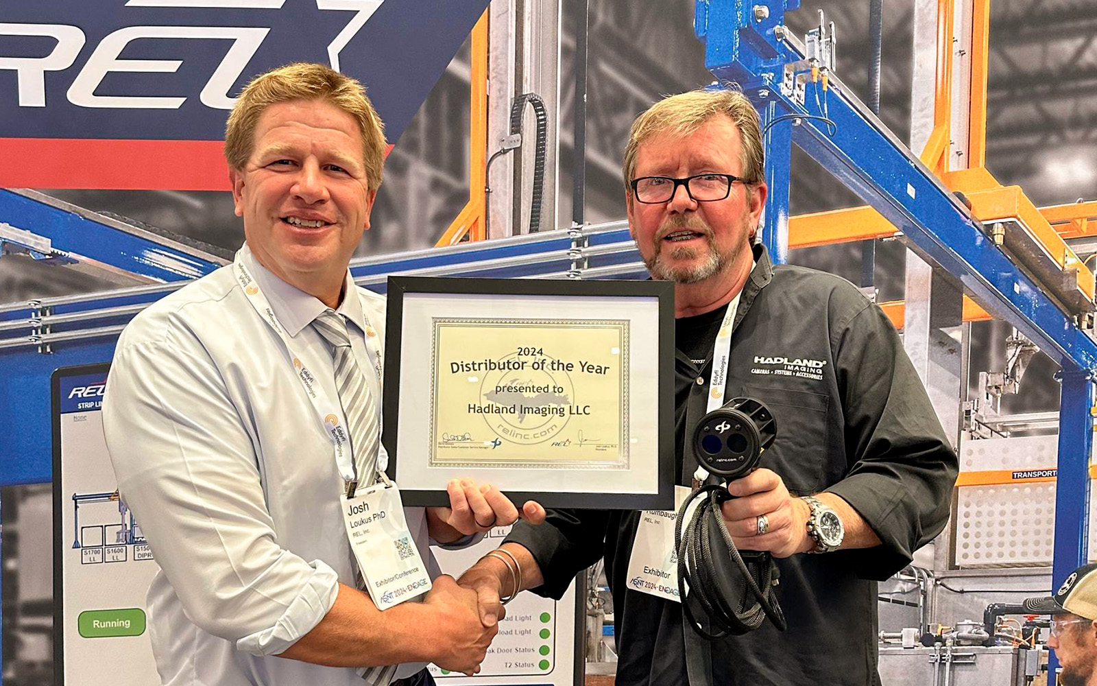 REL’s 2024 Distributor of the Year… Hadland Imaging! | Hadland Imaging