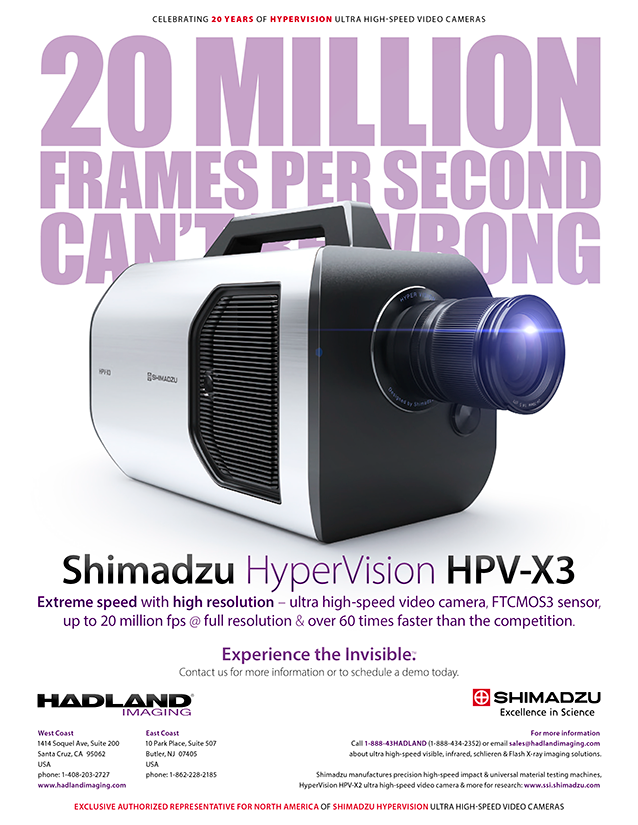Shimadzu HyperVision HPV-X3 | Hadland Imaging
